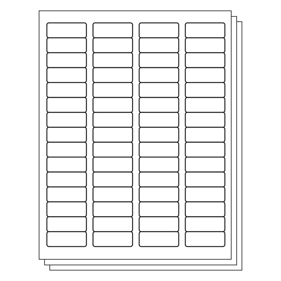 Blank Rectangle Labels – OfficeSmartLabels